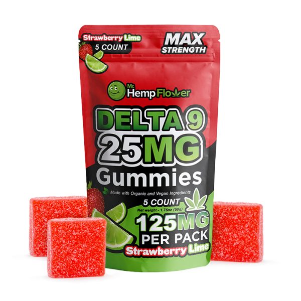 THC Gummies -Organic and Vegan - 10mg, 25mg, and more!